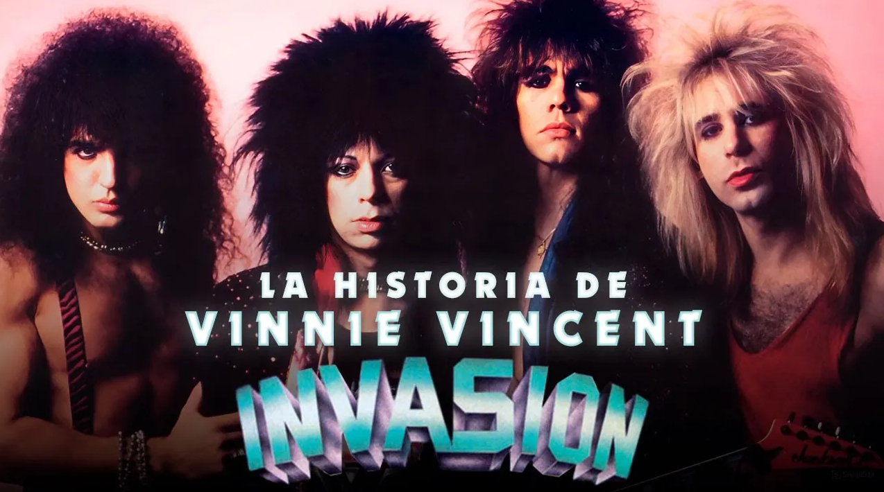 La historia de Vinnie Vincent Invasion - KISSmanía
